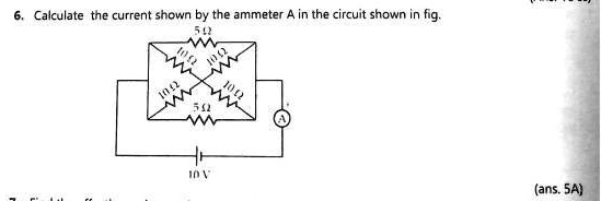 SOLVED: Calculate the current shown in the circuit shown in Figure 1 by ...