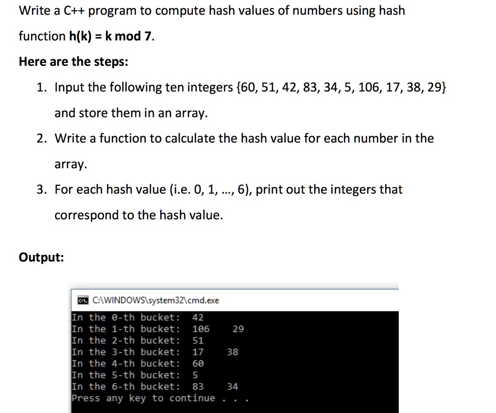 using c language the code and display the output as well screenshot ...