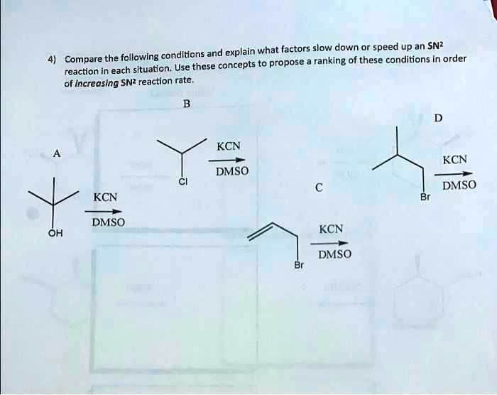 [GET ANSWER] 4) Compare the following conditions and explain what ...