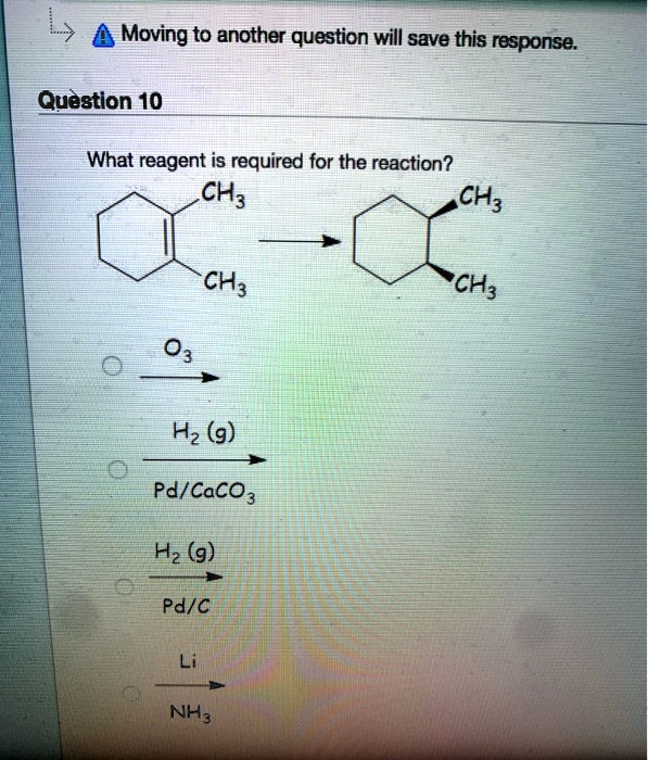 SOLVED:Moving to another question will save this response Question 10 ...