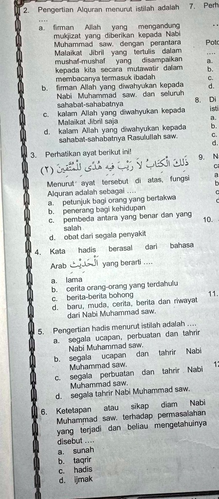 SOLVED: tolong dibantu ya kakak-kakak atau adek-adekyang no 2 sampai 6 ... SOLVED: tolong dibantu ya kakak-kakak atau adek-adekyang no 2 sampai 6 ...