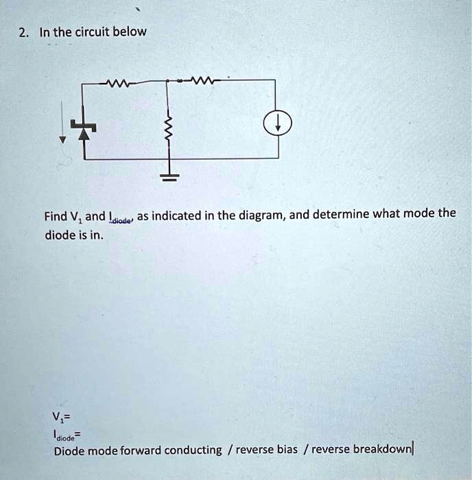 SOLVED: In the circuit below, find V and load as indicated in the ...