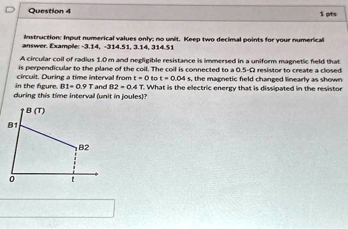 Solved Question4 1pts Instructioninput Numerical Values Onlyno Unit 5920