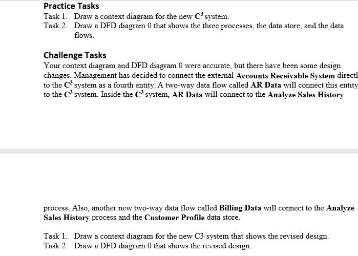 SOLVED: Just need to complete challenge tasks Practice Tasks Task 1 ...