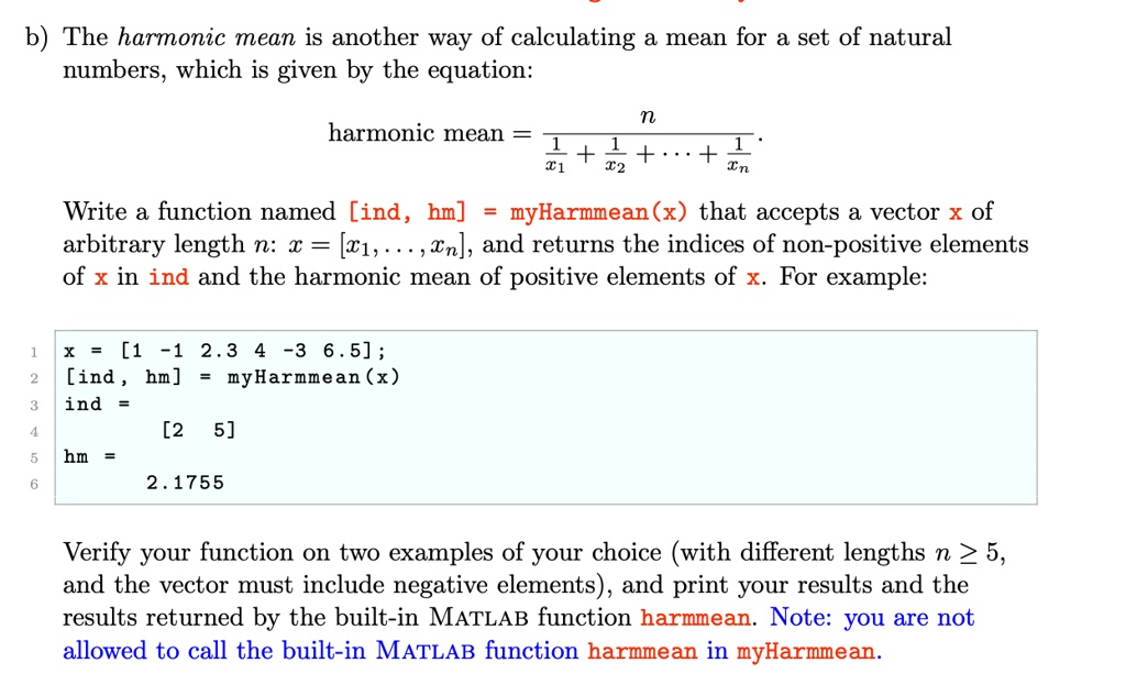 Solved Matlab Need To Make A Function That Displays Indices Of Negative Values Of A Set Of