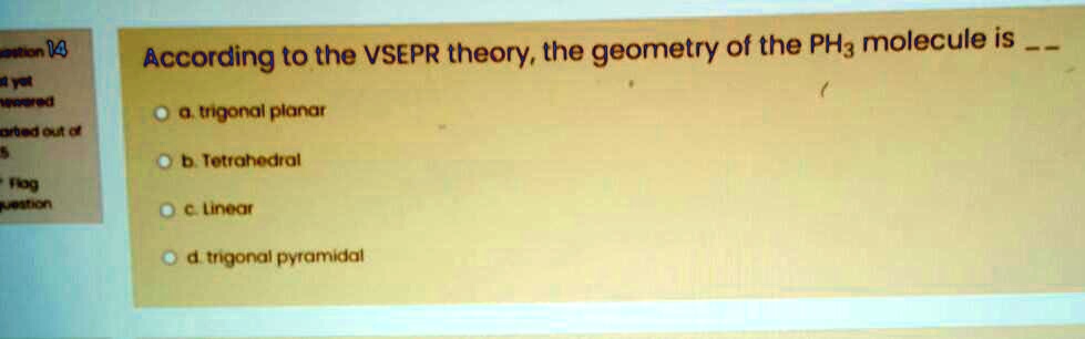 SOLVED: Aei and Heed are there. According to the VSEPR theory, the ...