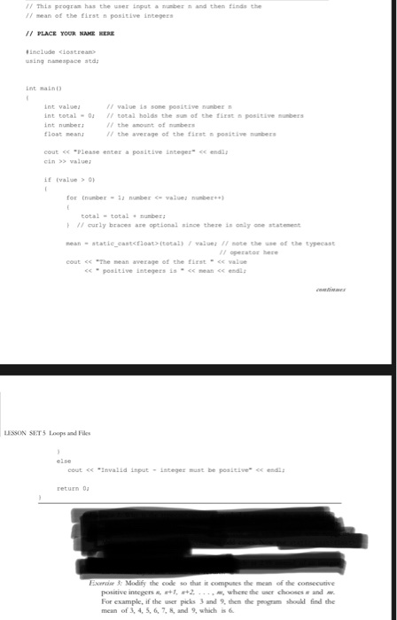 Solved This Program Has The User Input A Number N And Then Finds 4999