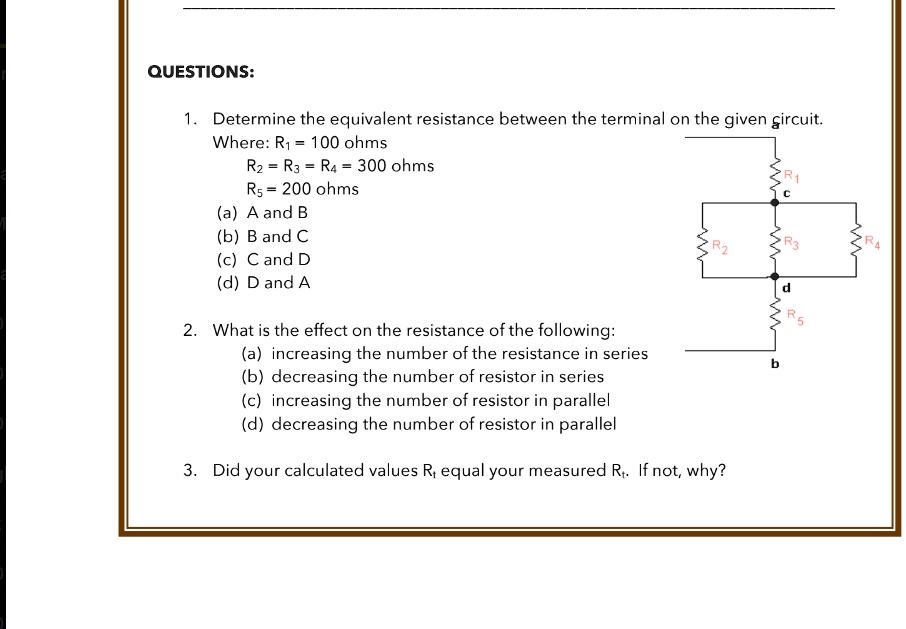 SOLVED: PLEASE HELP ME ANSWER THIS QUESTION ABOUT BASIC ELECTRICAL ENGINEERING (Analysis of ...