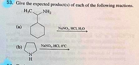 VIDEO solution: Give the expected product(s) of each of the following ...