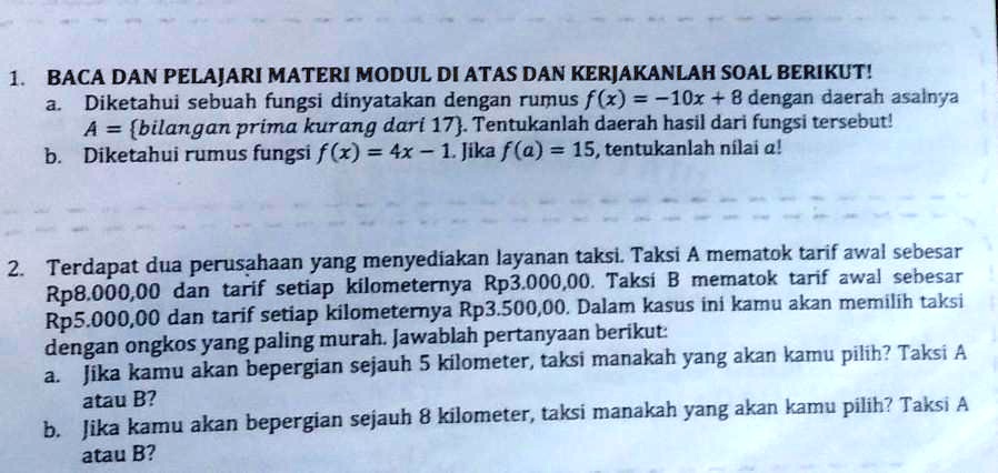 SOLVED: kak bantuin dong plisssss BACA DAN PELAJARI MATERI MODUL DI ... SOLVED: kak bantuin dong plisssss BACA DAN PELAJARI MATERI MODUL DI ...