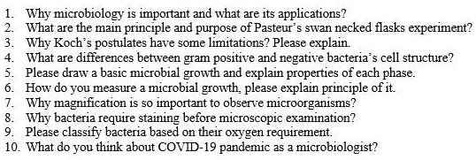 why microbiology is important and what are its applications what are ...