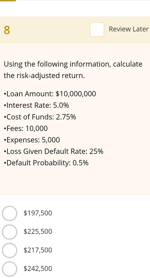 SOLVED: It's the 197,500 the correct answer? Can someone confirm that, please? ðŸ™ Review Later ...