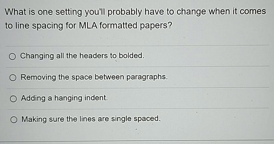 SOLVED: What is one setting you'll probably have to change when it ...