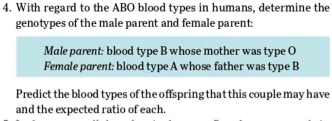 SOLVED: Texts: How do you determine the phenotypes of the female parent ...
