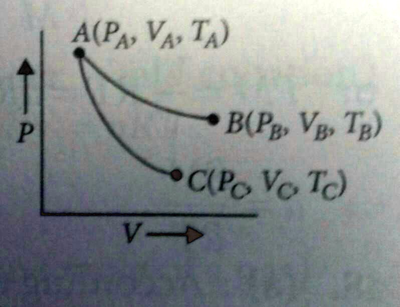 SOLVED: Reversible expansion of an ideal gas under isothermal and ...