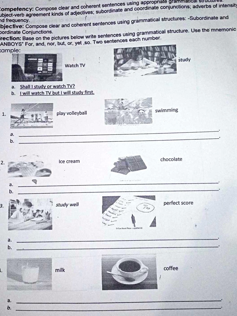 english grade 6 quarter 1 using appropriate grammalicad sutcfin ...