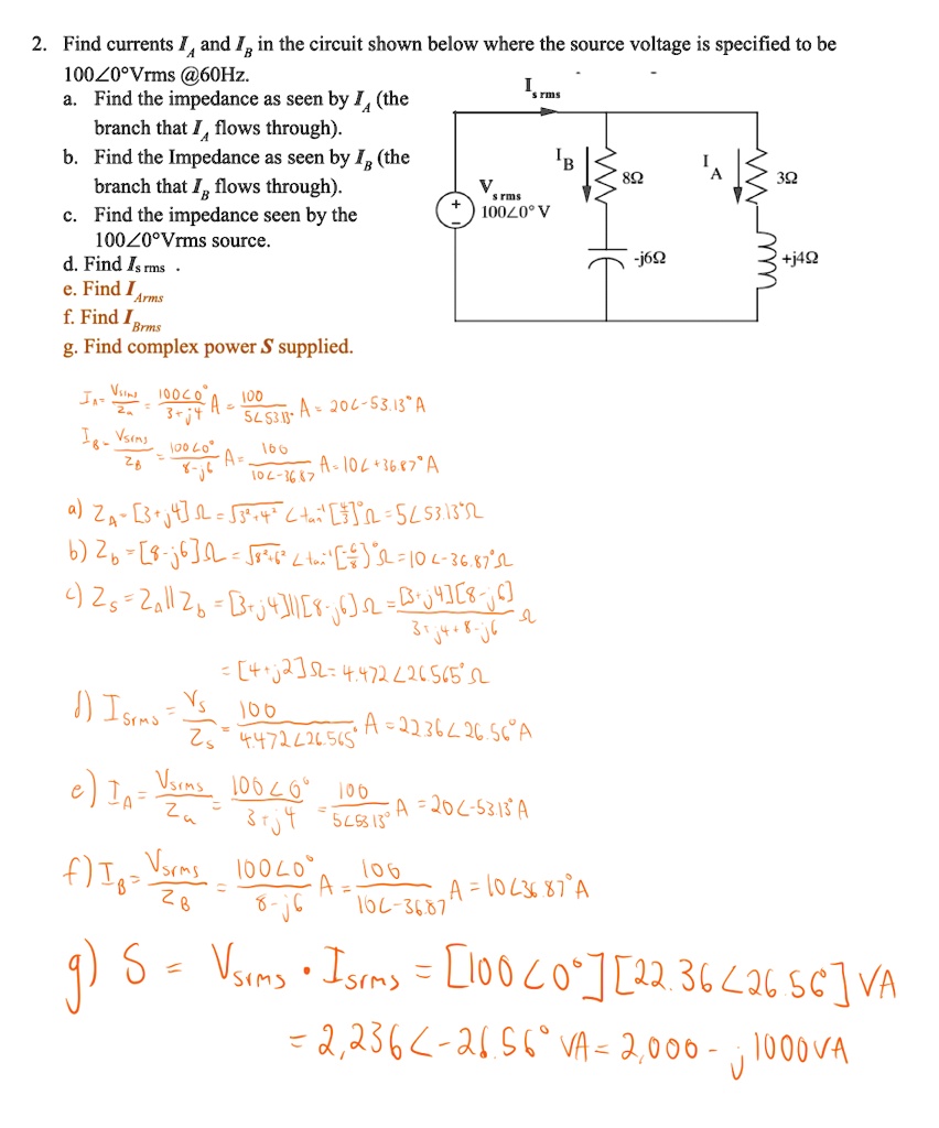 SOLVED: Texts: For this circuit, please find Zth (thevenin impedance) and Yth (thevenin ...