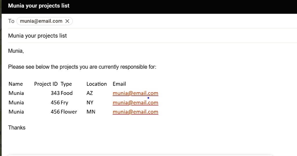 Solved Python Please Help Me Write A Python Script That Will Send An Email With A Project List 9500