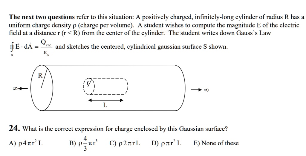 SOLVED: The next two questions refer to this situation: A positively ...