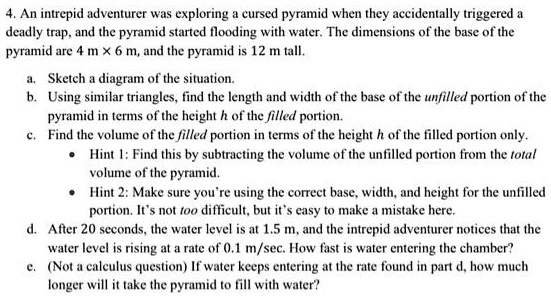asap an intrepid adventurer was exploring cursed pyramid when they ...
