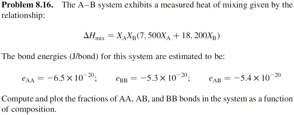Dehoff 816 thermodynamics in materials science problem 816...