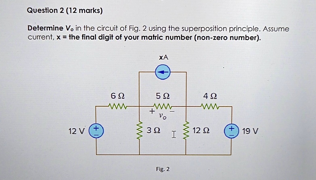 SOLVED: Electric Circuit Theory - need answer in 30 minutes.... my ...