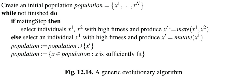 SOLVED: Texts: Fig. 12.14 in the book shows a generic evolutionary ...
