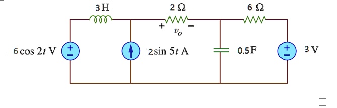 SOLVED: Consider the circuit shown below. Solve using the superposition theorem. a) Convert the ...