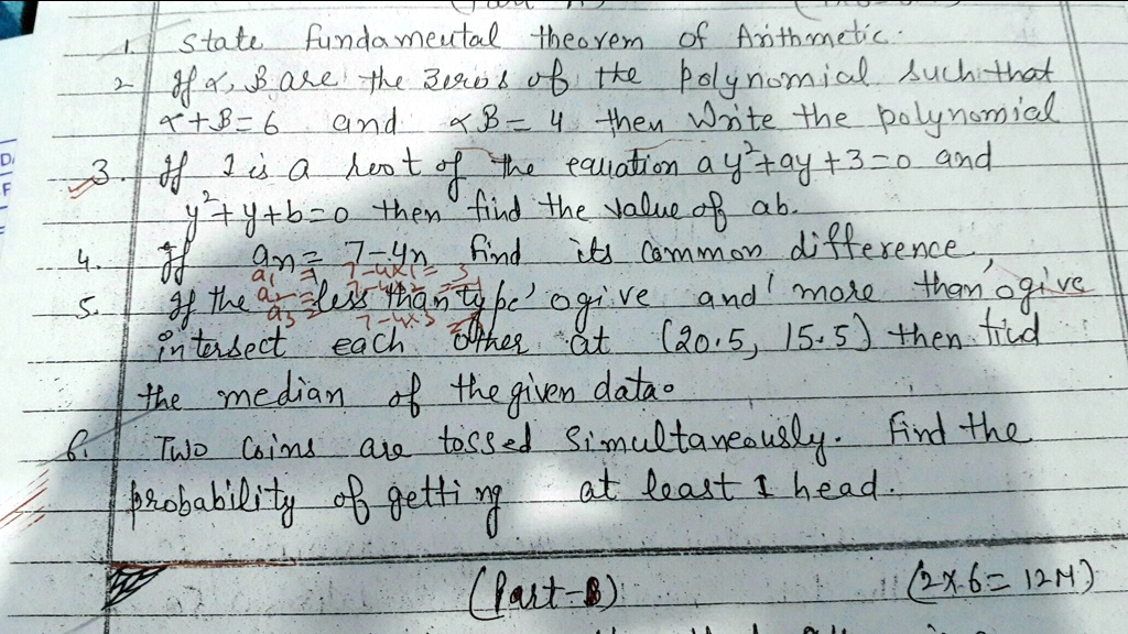 SOLVED: 'if alpha and beta are the zeros of polynomial such that alpha ...
