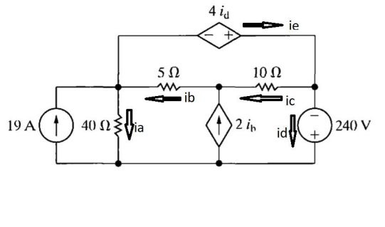 ia ib ic id and ie and what is power
