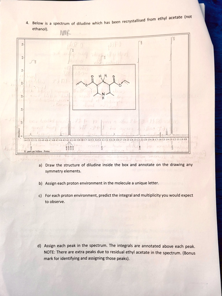 SOLVED: Texts: Please check if the correct structure has been drawn. If not, please redraw and ...