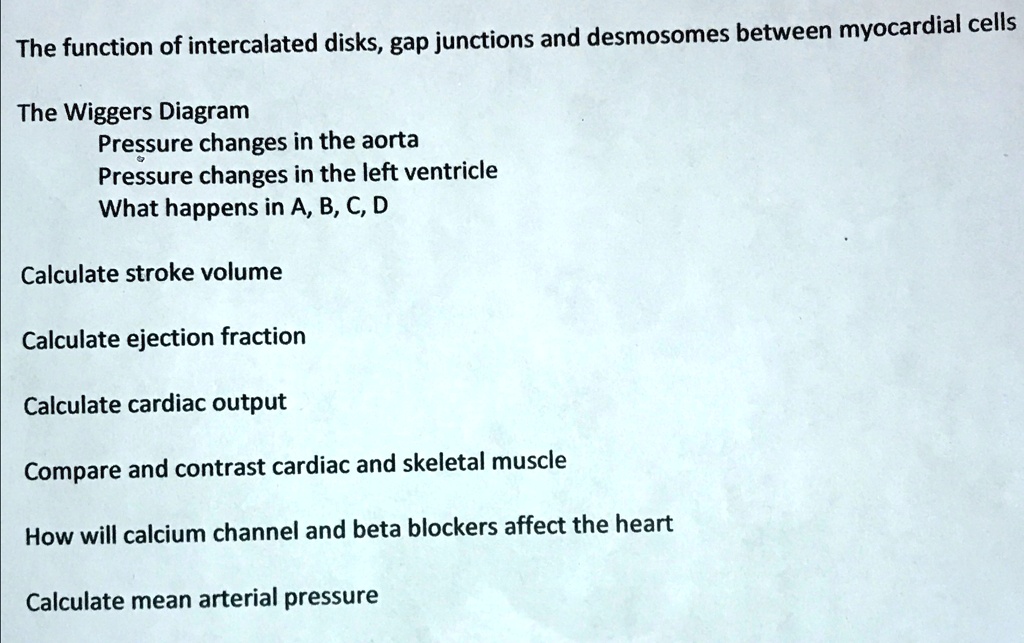 The function of intercalated disks, gap junctions and...