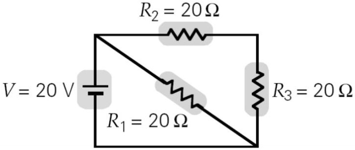 SOLVED: TRUE OR FALSE 1. All resistors in the circuit have the same voltage. 2. In the attached ...