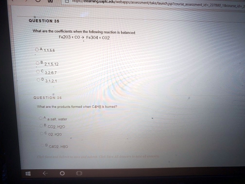 SOLVED:Tlps-| elearning uaptcedufwebapps/assessment/takeflaunchjsp ...