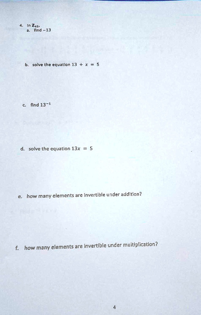 VIDEO solution: I need help with all of these. In Zas #rd -13, solve the equation 13 + * =. Find ...