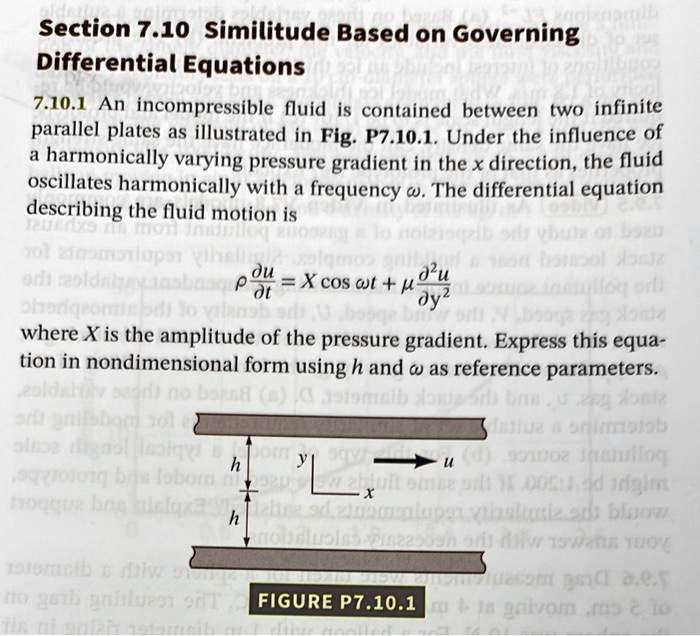 SOLVED: Texts: Section 7.10 Similitude Based on Governing Differential ...