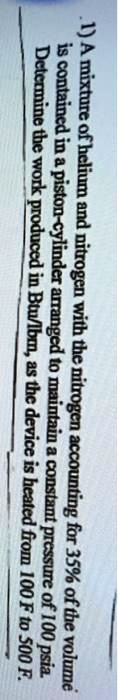 VIDEO solution: Determine the work produced in Btu/lbm, as the device ...