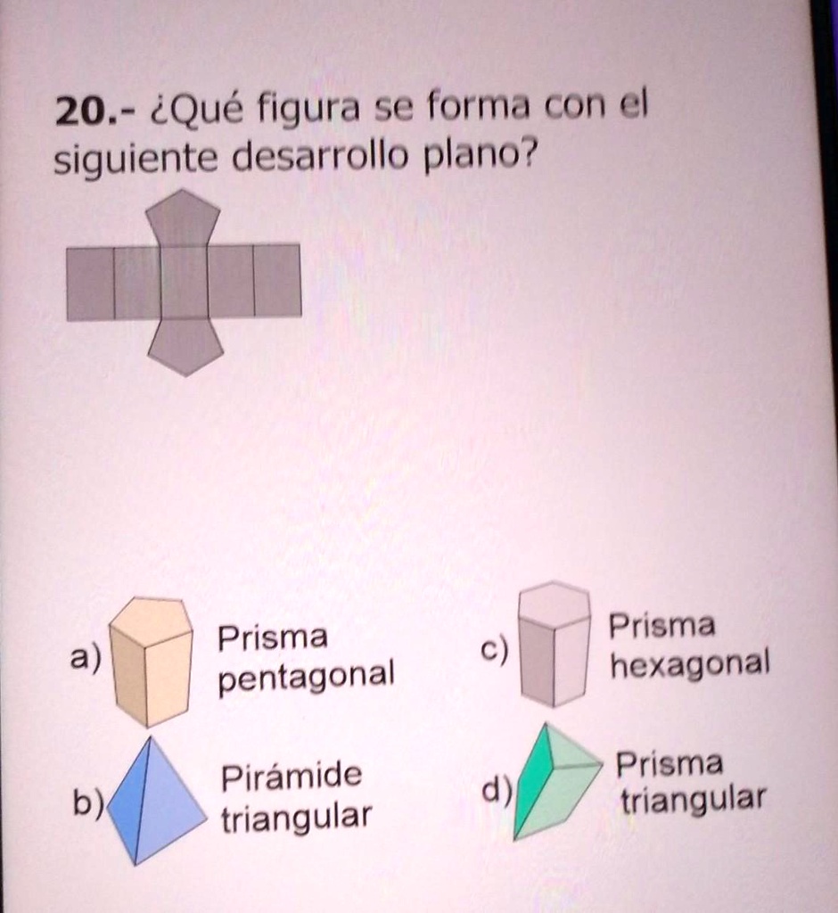 SOLVED: ayuda por fa doy corona gracias 20.- QQué figura se forma con ...