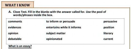 what is an essayan essay is a 1 genre where one can express his2 it ...