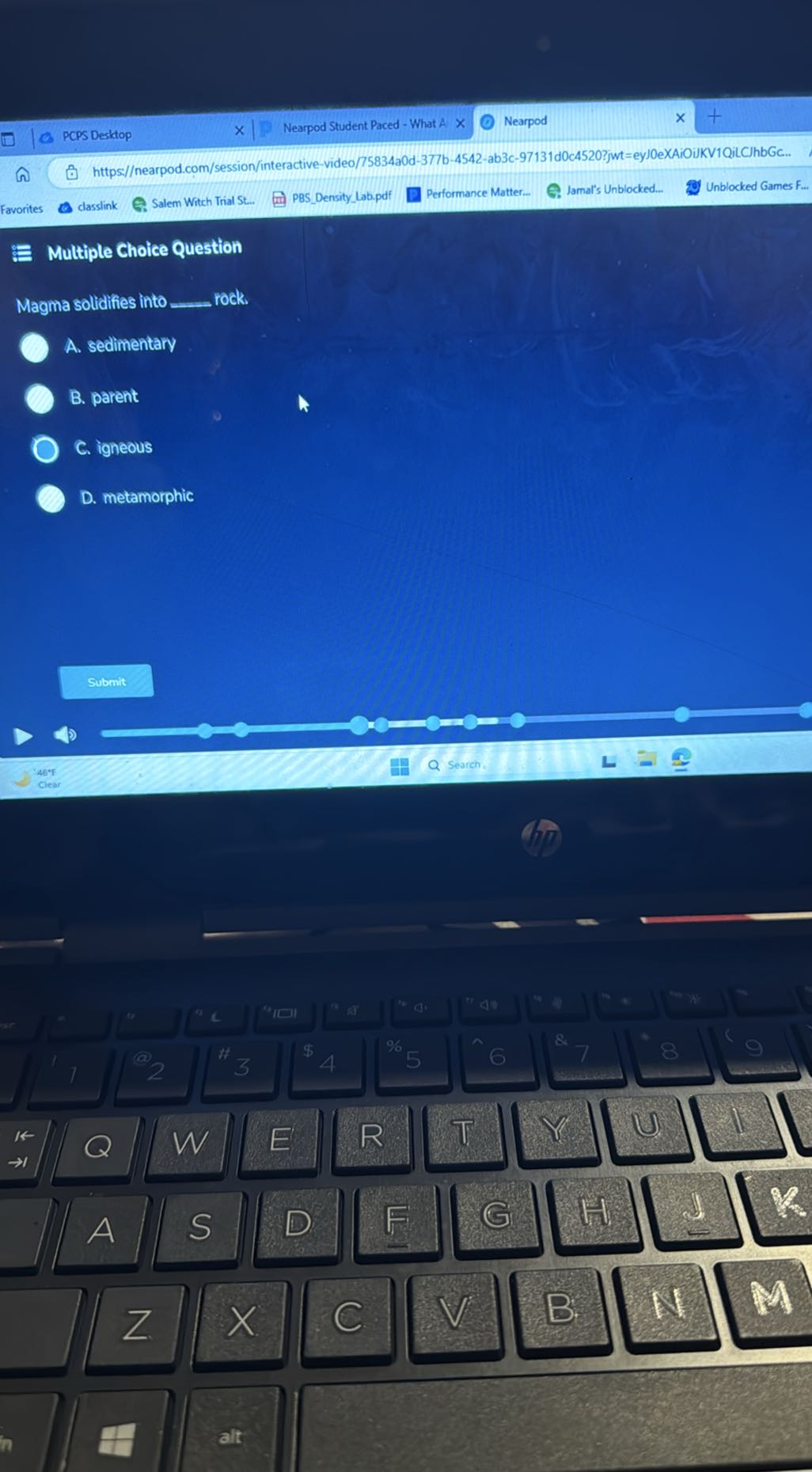PCPS Desktop Nearpod Student Paced - What A Nearpod https://nearpod.com ...