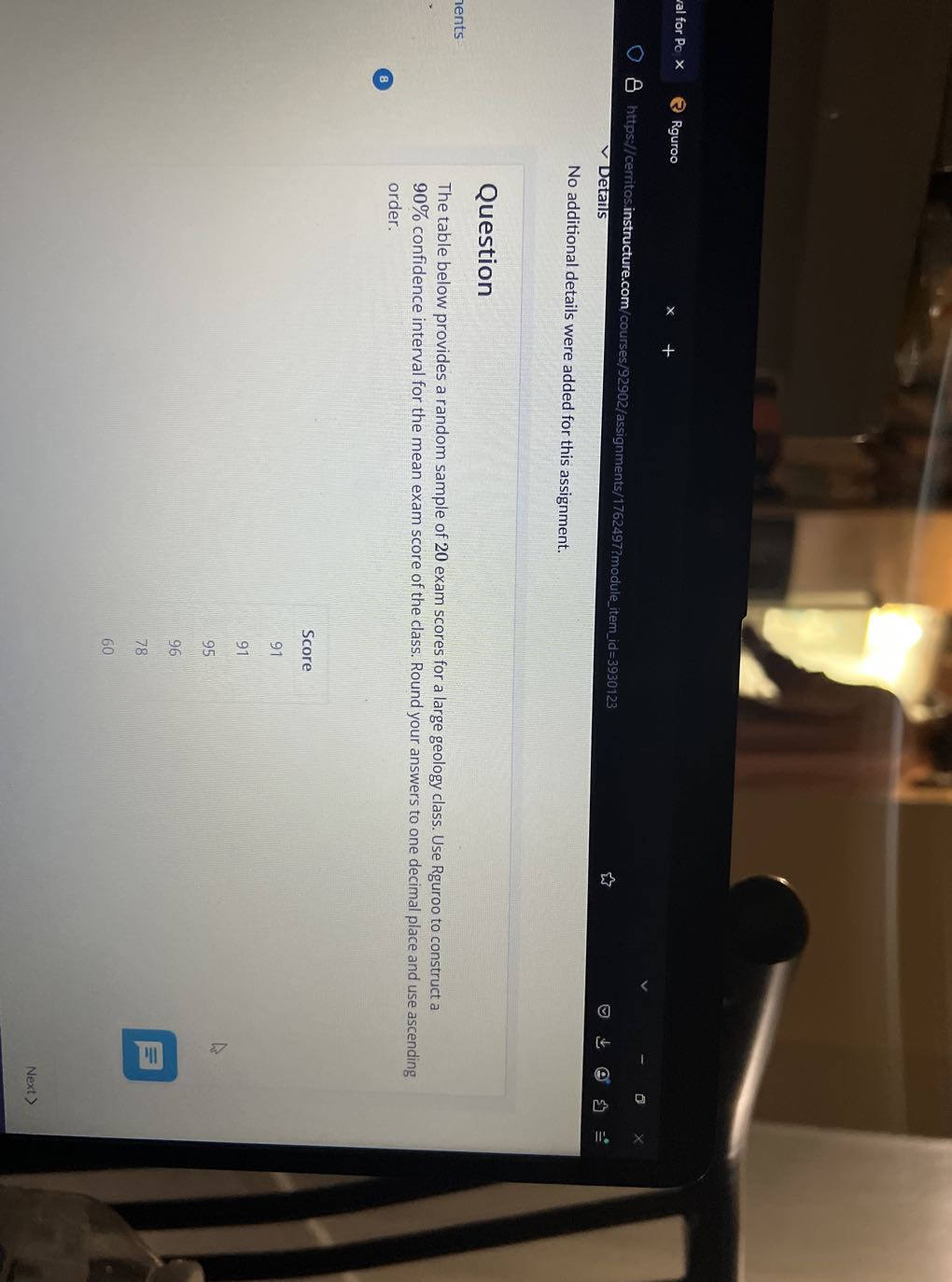 ral for Po Rguroo https://cerritos.instructure.com/courses/92902/assignments/1762497 ...