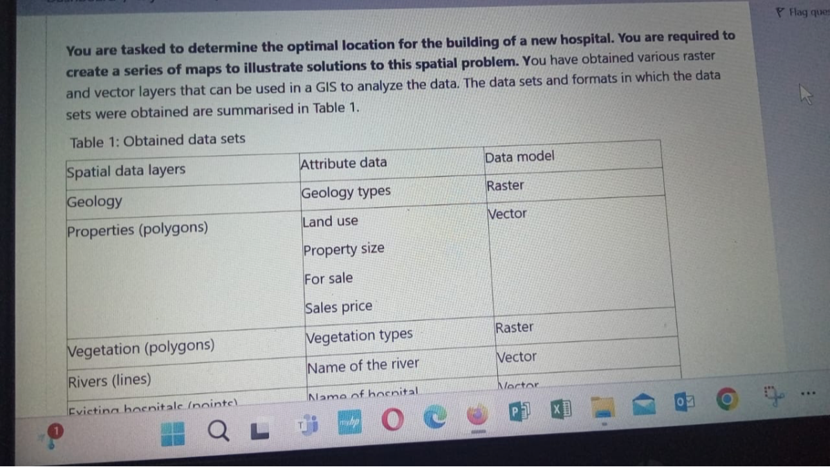 You are tasked to determine the optimal location for the building of a ...