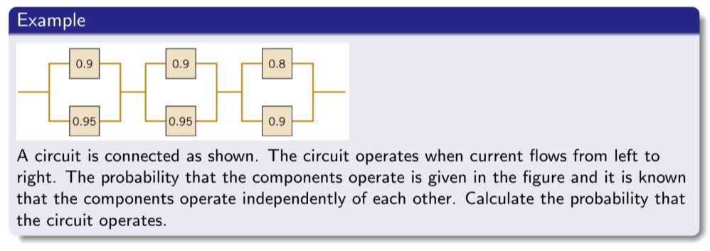 Example A circuit is connected as shown. The circuit operates when ...