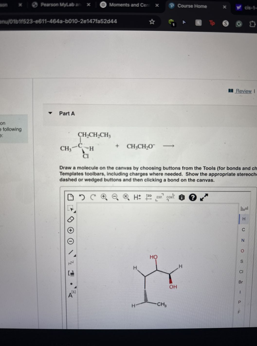 Pearson MyLab ar Moments and Cer Course Home cis-1. enu/01b15523-e611 ...