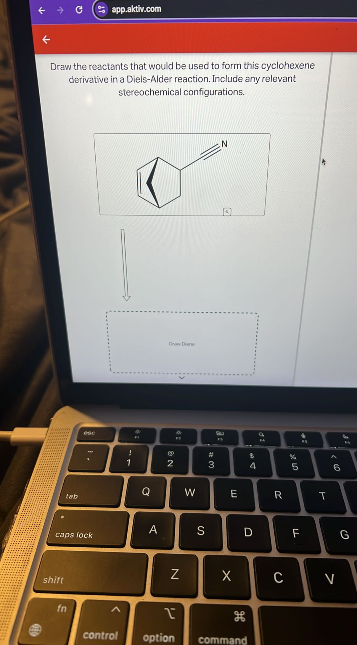 appaktivcom draw the reactants that would be used to form this ...