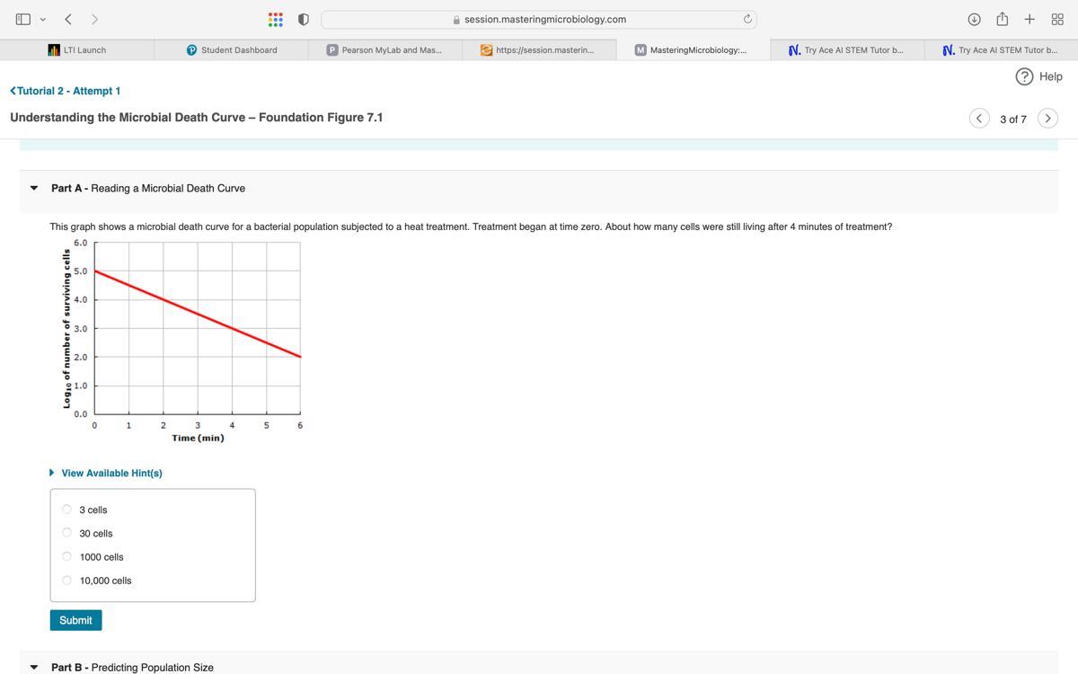 tutorial 2 attempt 1 understanding the microbial death curve foundation ...