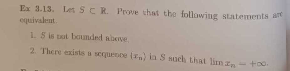 ex 313 let s subset mathbbr prove that the following statements are equivalent 1 s is not ...