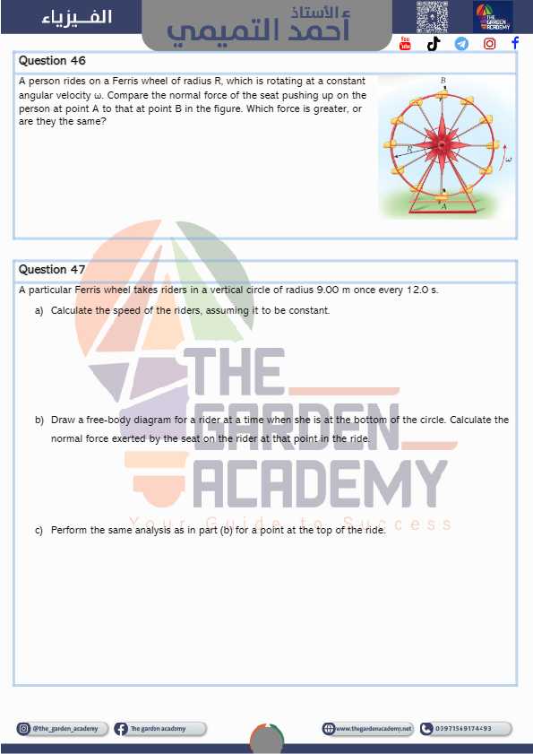 na. "ail| = (8)/(2) goxkg ??? II: Question 46 A person rides on a ...
