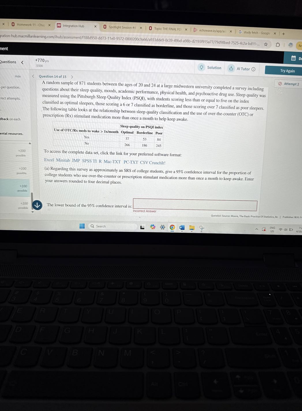 Homework 11 - Char Integration Hub Spotlight Session #4 0 Topic THE ...