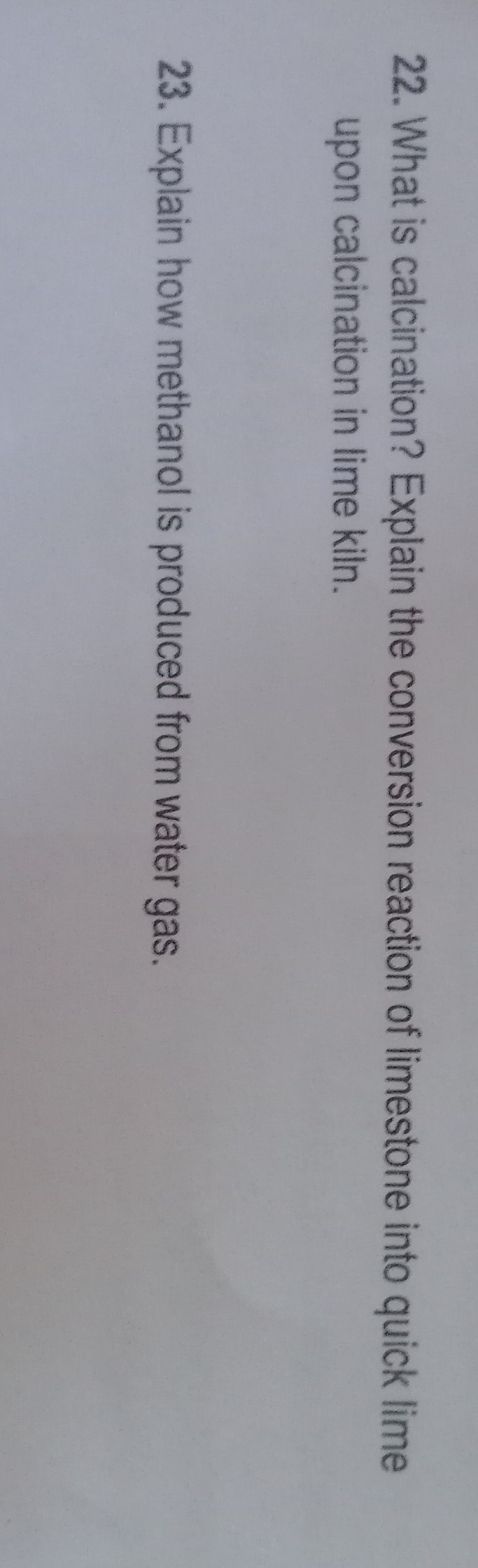 22 what is calcination explain the conversion reaction of limestone ...